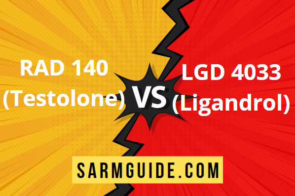 RAD 140 VS LGD 4033 | COMPARANDO SUPRESSÃO